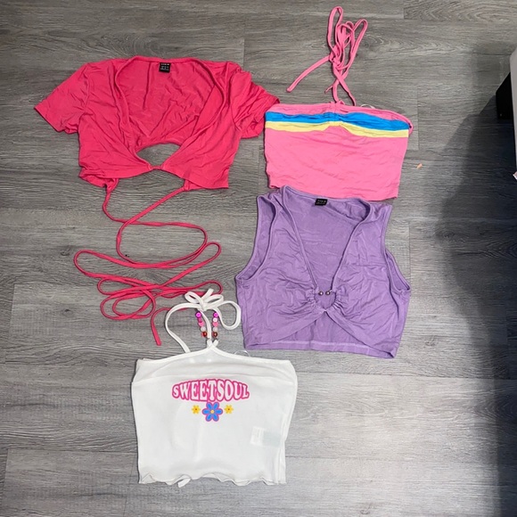 SHEIN | Tops | Super Cute Shein Bundle Y2k | Poshmark